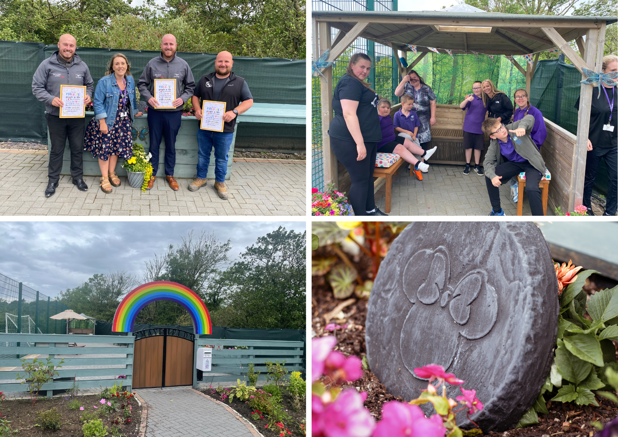 Altrad support the Mayfield School memorial garden | Altrad Services UK ...